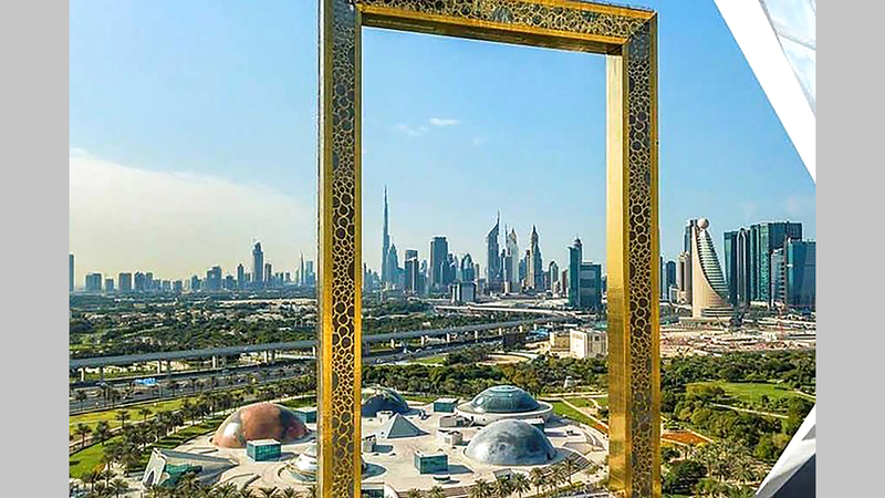 «برواز دبي».. إطلالة عبر الزمن على مدينة ساحرة