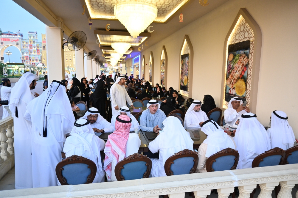  Furjan Dubai Gathered Senior Citizens For An Iftar Banquet At The 