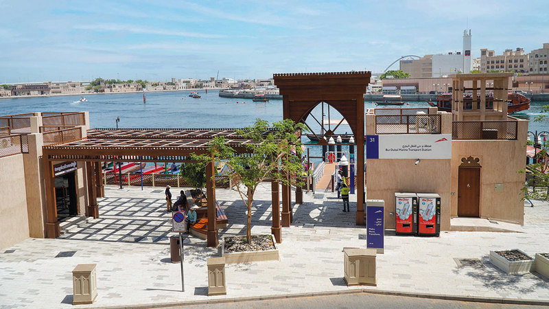 تطوير 4 محطات للعبرة التراثية على خور دبي