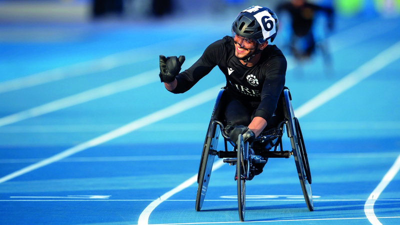 Mohamed Youssef won the gold of the Grand Prix of the wheelchairs at ...